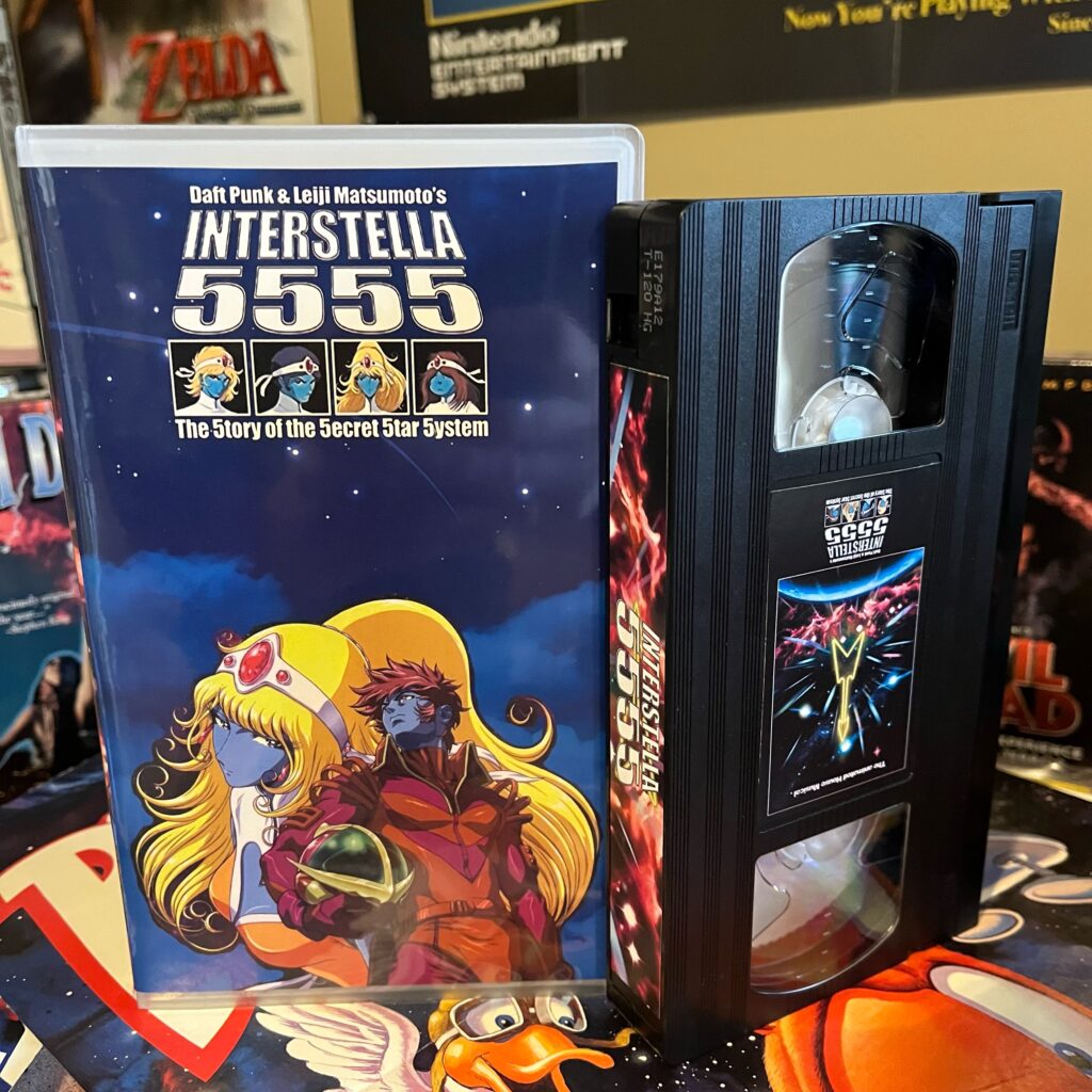 Daft Punk Interstella 5555 Animated Film Custom VHS – SloppySecondSales ...